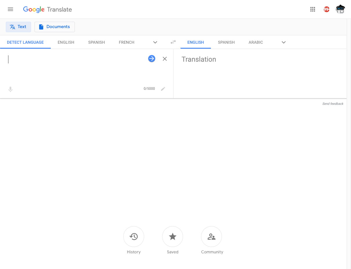 Adding Google Translate to Your Website – RETI.us