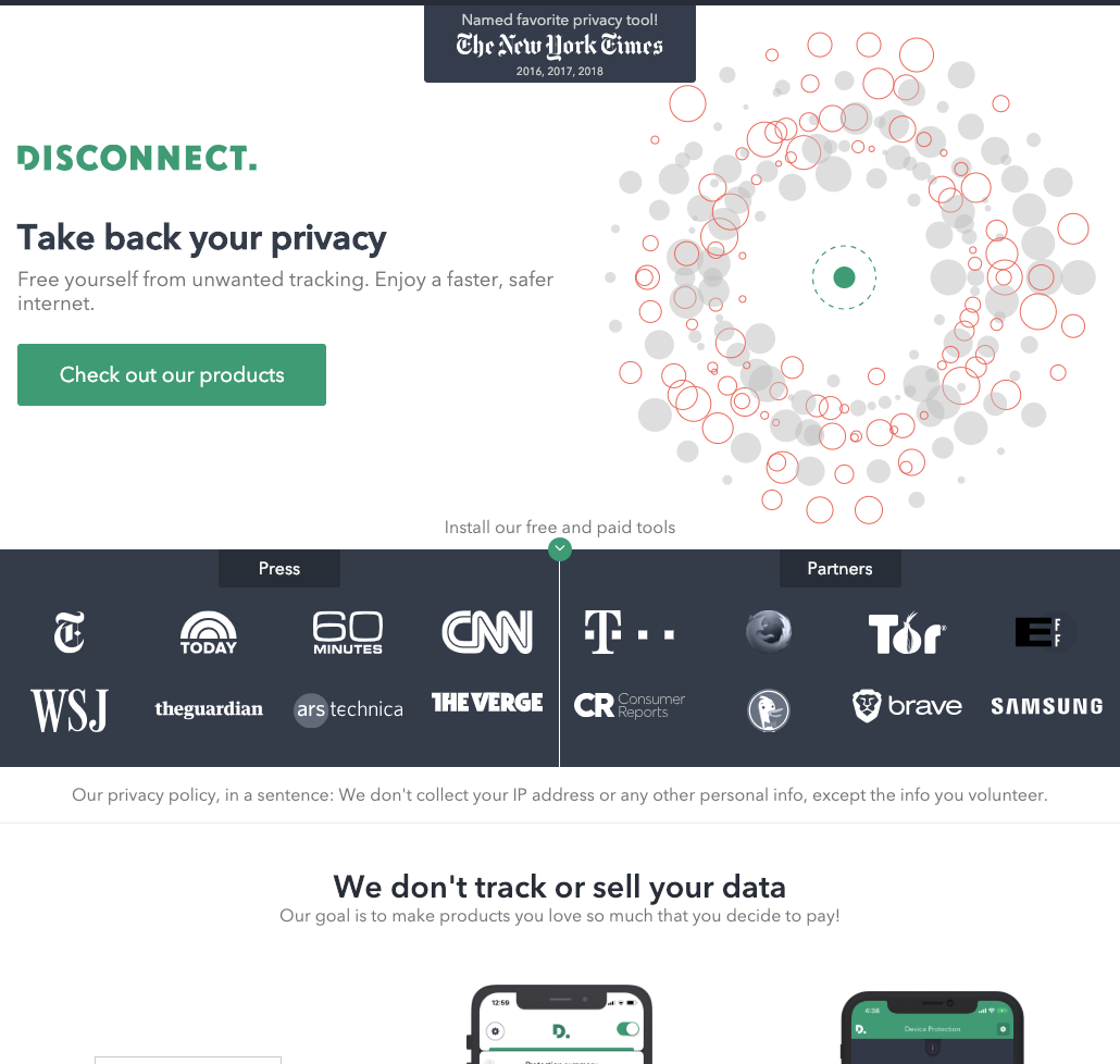 Disconnect Browser Extension – RETI.us