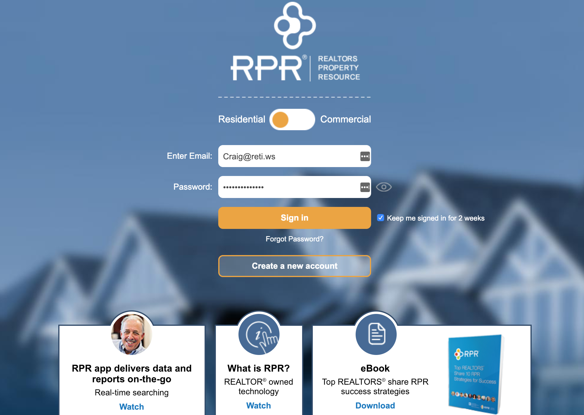 RPR Search for Comps – RETI.us