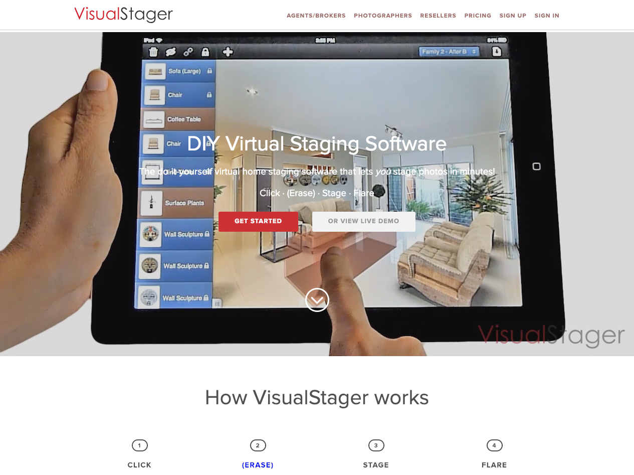 VisualStager – Virtual Staging Software Demo – RETI.us