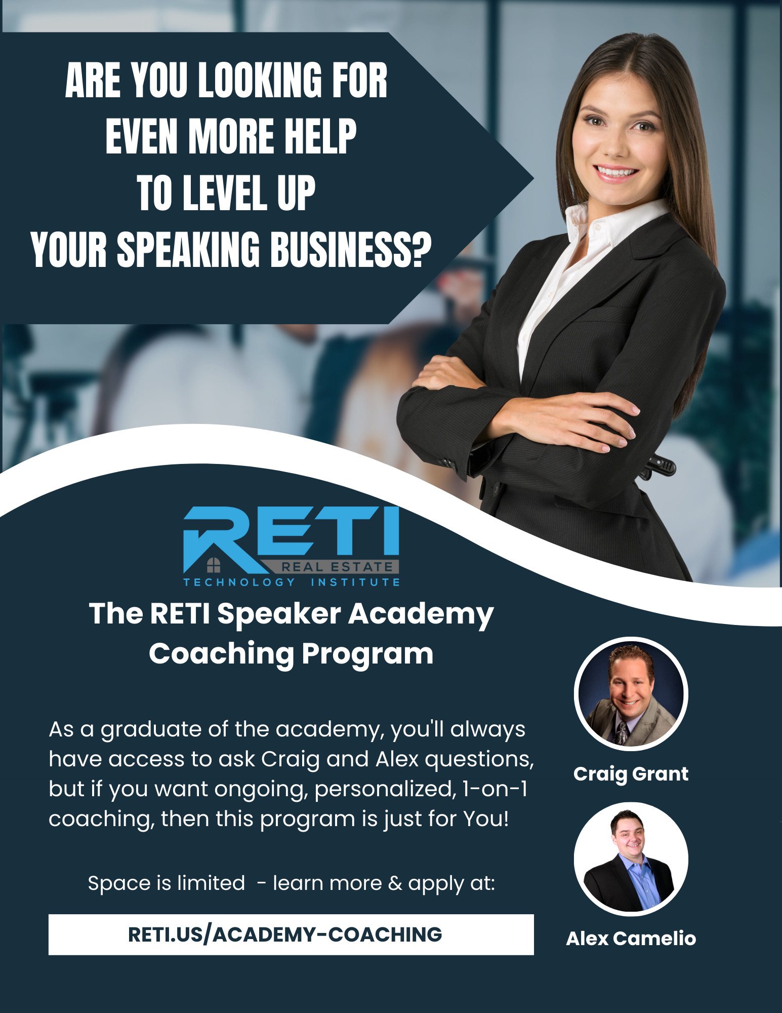 RETI Speaker Academy Coaching Program – OMCAR.RETI.us – The Online Tech ...