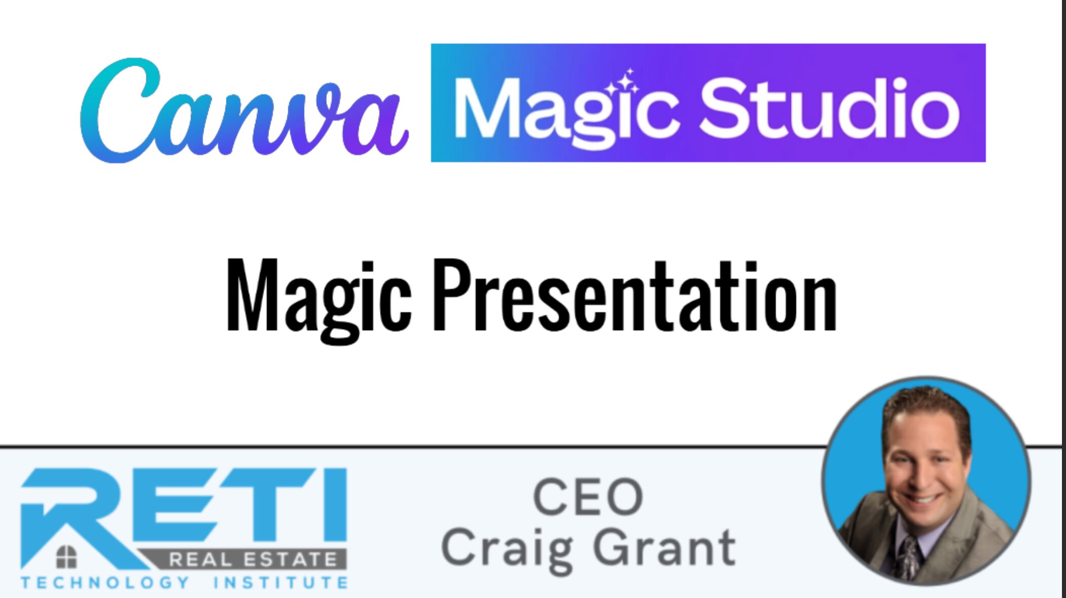 Canva Pro Magic Design for Presentation – RETI.us